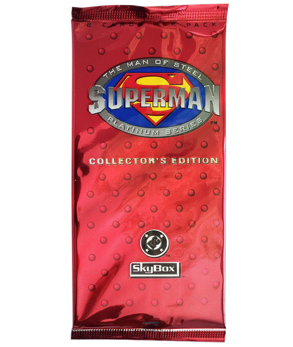 Superman Platinum Series Collectors Edition Over-Sized Trading Cards ...